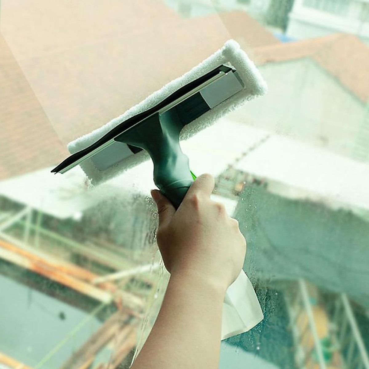 VICASKY Squeegee Machine Windshield Cleaning - 1pc Window Squeegee Small Wash Machine Cleaner Washing Blade Car Windshield Wiper Cleaning Kits Kit Glass Door Spray Bottle