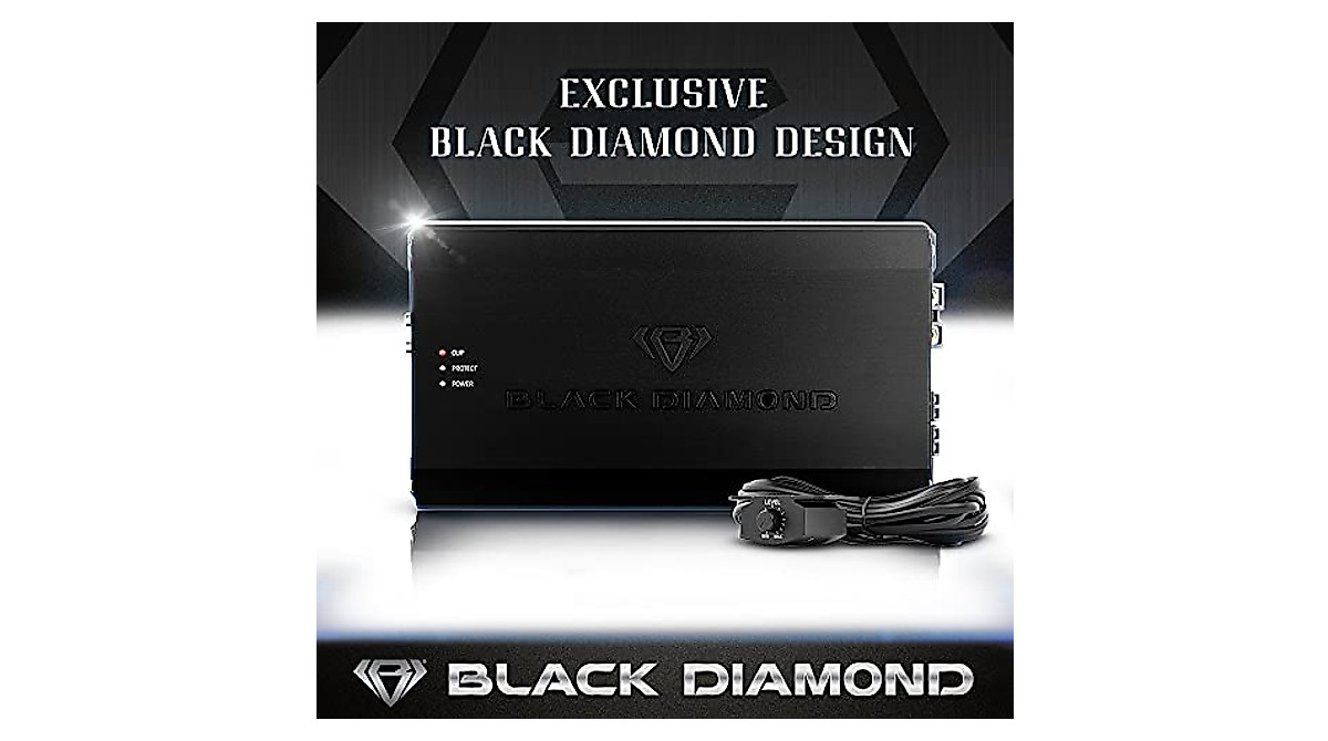 Black Diamond DIA-P1000X1D Car Amplifier 1000W RMS Monoblock Amp