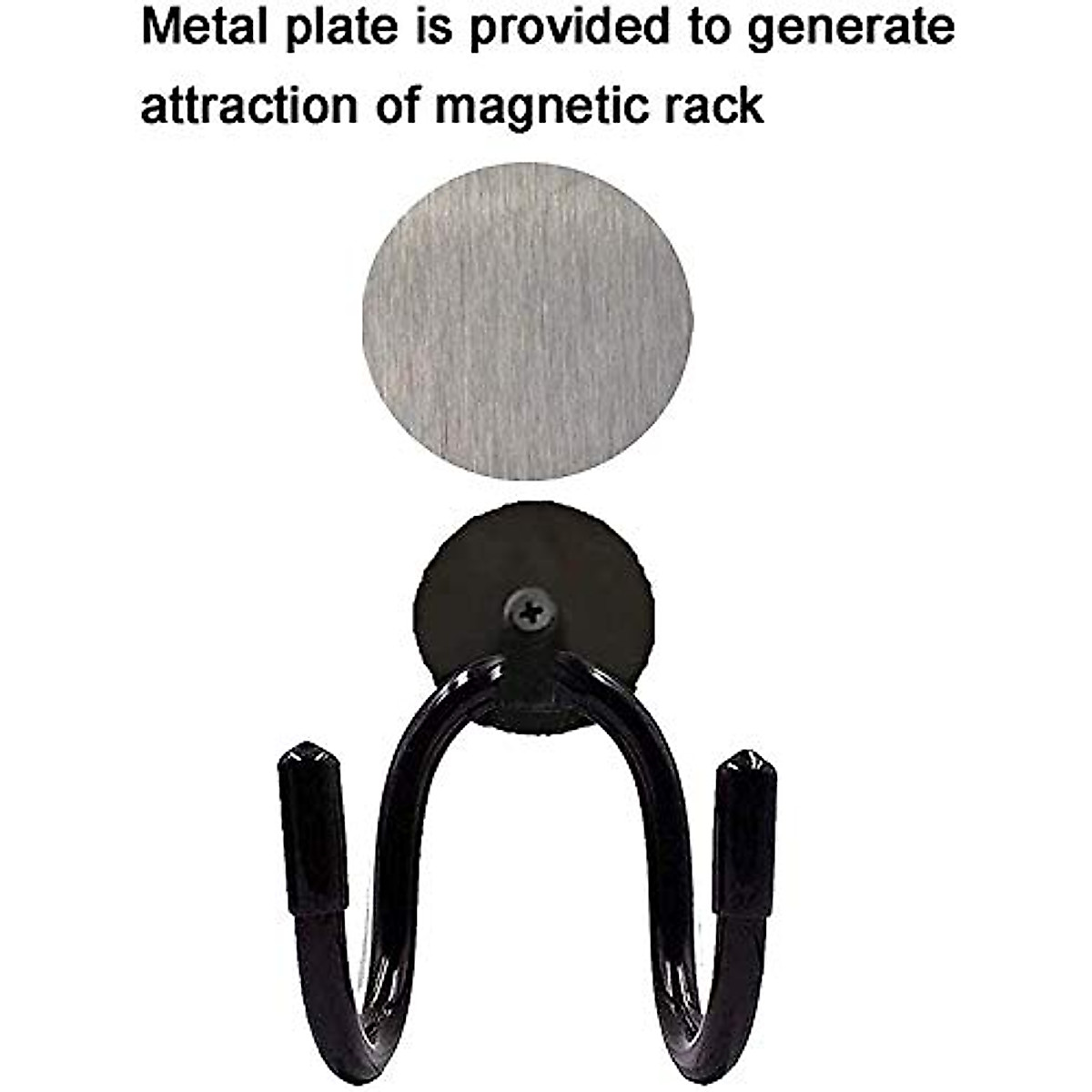 Pmsanzay Magnetic Sponge Holder, Adjustable Kitchen Sink Caddy Organizer Dish Cloth Storage Hook for Kitchen Accessories - No Drilling