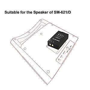 SIMOLIO Rechargeable Li-ion Battery for Simolio SM-621,SM-621D