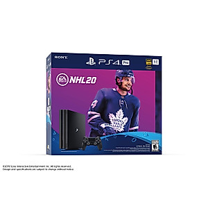 Sony PlayStation 4 1TB Pro Console - NHL 20 Bundle Edition - PlayStation 4 (Renewed)