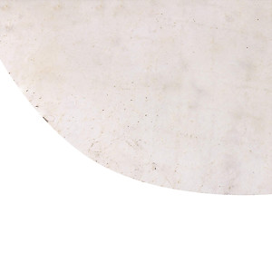 Yibuy 8 Inches African Tambourine Drum Head Goat Skin Replacement Parts Yellow