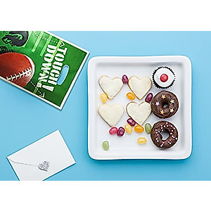 Oringaga 50 PCS Football Theme Plastic Bags/Souvenir Gift bags/Gift Bags Party Supplies Bags Party Supplies Decoration Suitable for Football Theme Parties