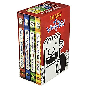 Diary of a Wimpy Kid Box of Books 1-4