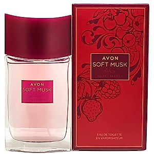 AVON Soft Musk Delice Velvet Berries Eau de Toilette Spray 1.7 oz.