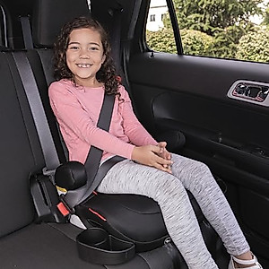 Diono Monterey 4DXT Latch, 2-in-1 High Back Booster Car Seat with Expandable Height, Width, Advanced Side Impact Protection, 8 Years 1 Booster, Black