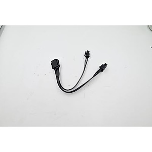 COMeap 8 Pin to 4 Pin CPU Power Adapter, CPU 8 Pin Female to CPU 8 Pin ATX 4 Pin Male Converter Extension Cable for Motherboard 9.5-inch(24cm)