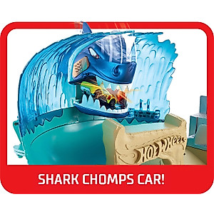 Hot Wheels City Shark Beach Battle Play Set Multicolor