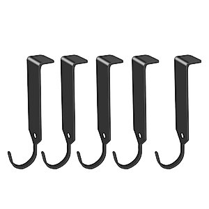 Dmore 5 Piece Stainless Steel Hanging Hooks-for Any Magnetic Knife Holder