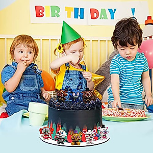OULUN Birthday Party Cake Toppers For Five Nights at Freddy's, Kids Birthday Party Cake Decorating Supplies（8pcs）