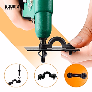 Booms Fishing MA1 Pad Eye Rivet Kit Attachment Points for Kayaks, Caones, Boats