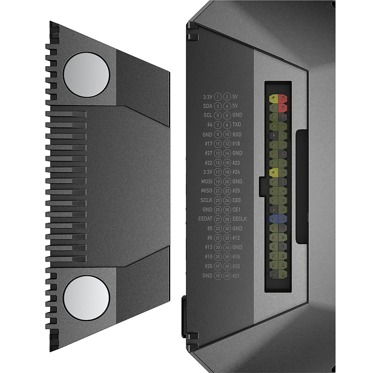 Argon ONE V2 Aluminum Case for Raspberry Pi 4 | with Power Button and Fan