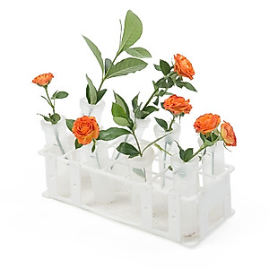 20Pcs 60ML Floral Tubes, Large Flower Water Tubes for Milkweed Stem Cuttings Arrangements