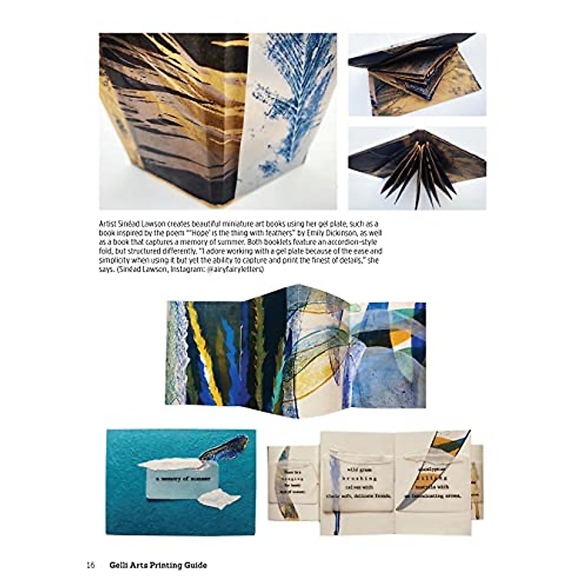 Gelli Arts (R) Printing Guide: Printing Without a Press on Paper and Fabric Using the Gelli Arts (R) Plate (Design Originals) 32 Beginner-Friendly Step-by-Step Projects, Techniques, and Inspiration