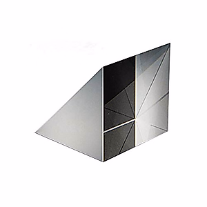 Coherny Optical Glass Triangular Prisms Right Angle Isosceles Prisms Lens Optical K9 Glass Material Testing Instrument