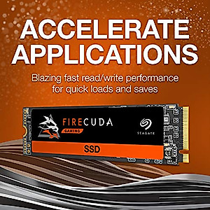 Seagate FireCuda 510 250GB Performance Internal Solid State Drive SSD - M.2 PCIe Gen3 x4 NVMe 1.3 for Gaming PC Gaming Laptop Desktop with Rescue Services (ZP250GM3A001)
