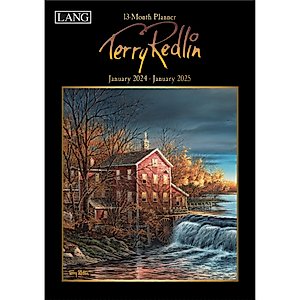 LANG Terry Redlin 2024 Monthly Planner (24991012117)