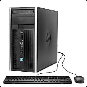 HP Compaq Pro 6300 Tower Desktop PC, Intel Quad Core i7-3770 up to 3.9GHz, 16G DDR3, 1T SSD, WiFi, Bluetooth 4.0, DVD, Windows 10 64-Multi-Language Support English/Spanish/French (Renewed)