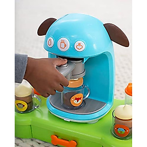 Skip Hop Kids Kitchen Play Set, Zoo Bark-ista Café with Lights & Sounds, 20pc Set