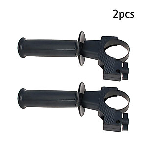 Utoolmart Black Plastic Housing Auxiliary Side Handle for Angle Grinder 2pcs