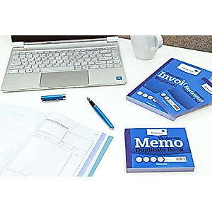 Silvine Carbonless Triplicate Memo Book - Numbered 1-100 with index sheet (210 x 127mm)