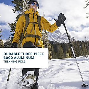 Yukon Charlie's Sherpa Trekking Poles, Twist Lock Adjustment System, Trekking and Snow Baskets Included