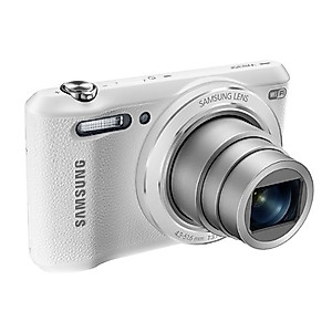Samsung WB35F 16.2MP Smart WiFi & NFC Digital Camera with 12x Optical Zoom and 2.7" LCD (White)