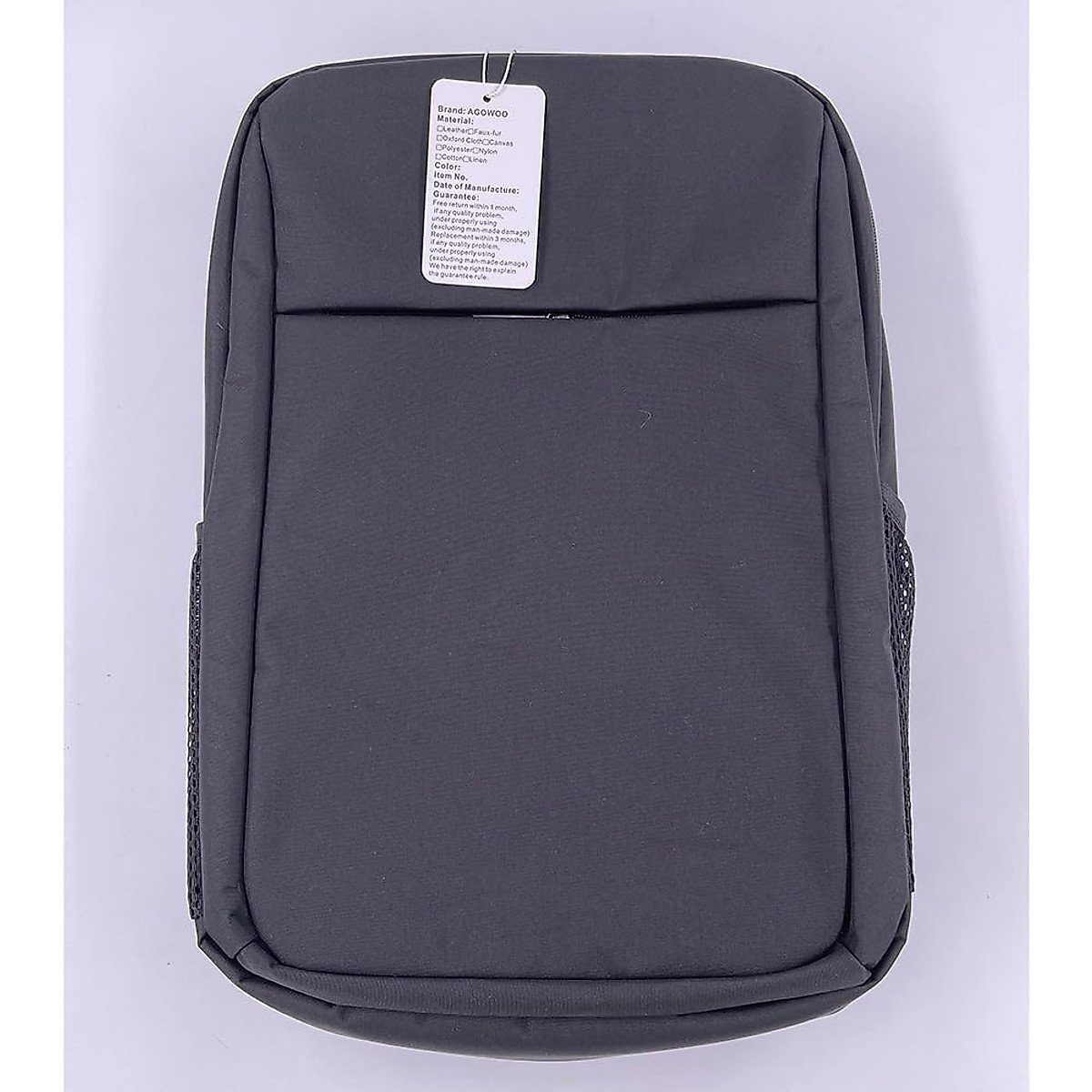 Custom Backpack for Men Women Personalized Back Pack for Teen (Black)