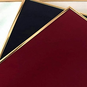 Self Adhesive Velvet Fabric StickyFelt Sheets ，Jewelry， Drawer Liners Craft Fabric Peel and Stick Paper 17.78 x 199.78 cm(Red)