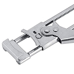 NorthEarth Can Opener, Adjustable Cap Opener, Manual Adjustable Stainless Steel Can Opener Bottle Jar Lid Gripper Kitchen Tool with Smooth Edge for Can/Jar/Bottle, Gripper Jar Opener