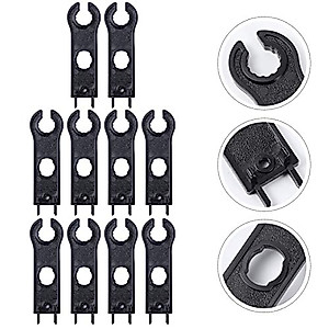 Garneck Pocket Tools Pocket Tools 10pcs Solar Spanners Wrench Plastic Solar Panel Connector Disconnecting Tool for Solar Panel Cable Connectors Assembly Universal Tool Universal Tool