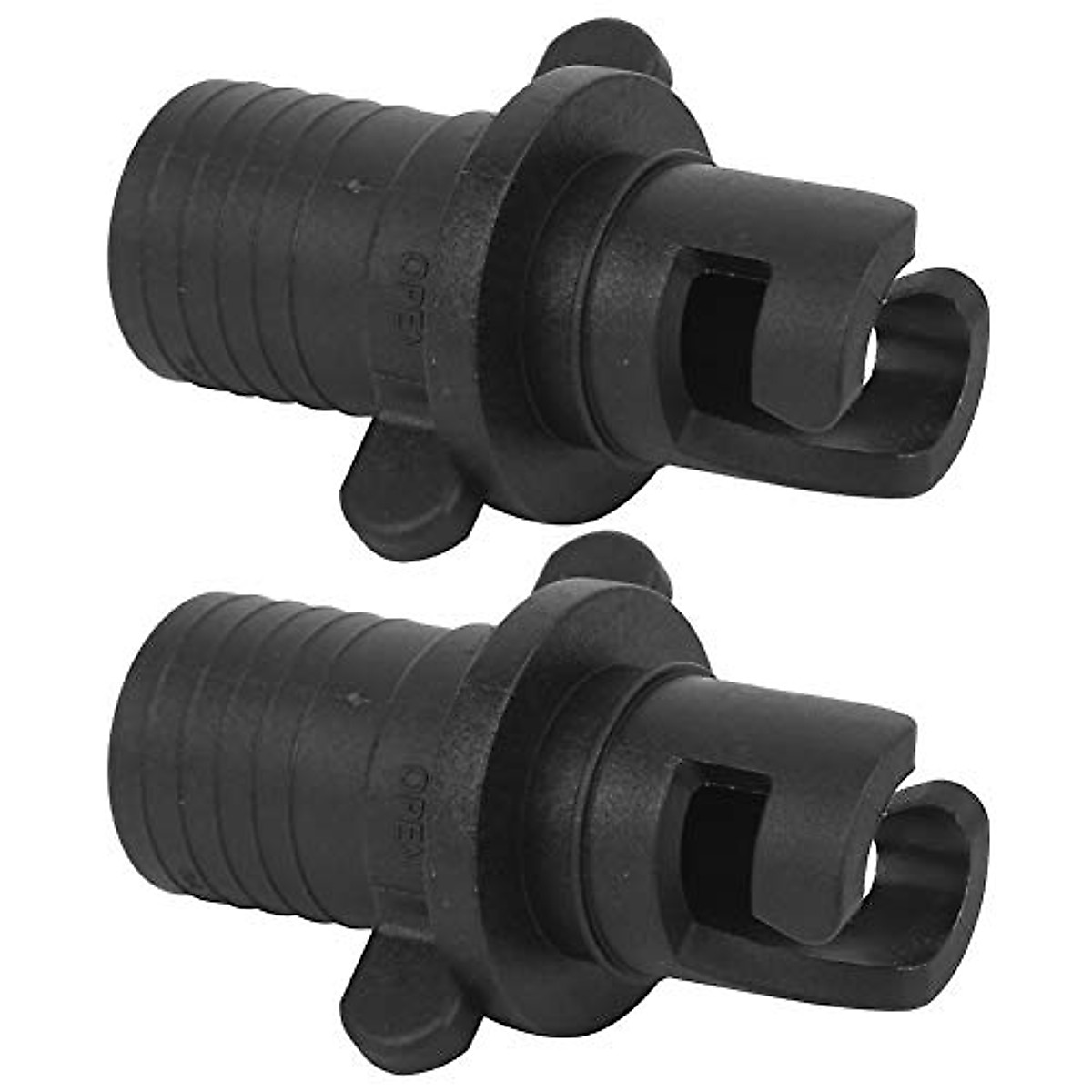 life Kayak Air Valve Connector,Plastic Inflation Valve Adapter Converter Surfboard Kayaks Inflatable Boat Accessory Replacement