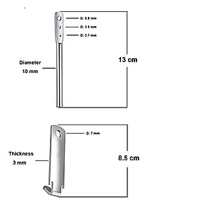 (10 Pack) Fence Wire Twister for T Post Clips, Fence Wire Tensioning Tool Twister for Fence Wire Twister Steel Wire Galvanized Twisted Wire Fence Tools for Fencing Wire
