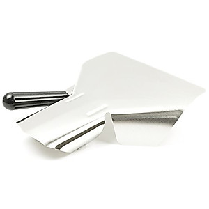 LoveDeal Commercial Stainless Steel French Fry Scoop, Chip Popcorn Bagger, Ice Candy Snacks Desserts Scooper, Right Handle