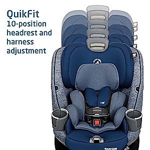 Maxi-Cosi Emme 360 Rotating All-in-One Convertible Car Seat, Navy Wonder