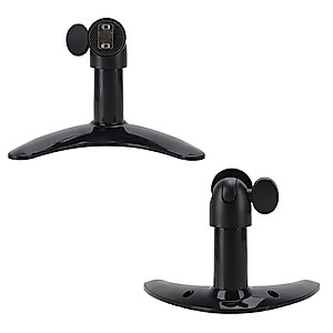 ASHATA Monitor Holder Stand, Desktop Computer Black Monitor Holder,Universal PC Accessories,ABS + Metal Material,Light Weight,for Small LCD Monitors from 7 to 11.6 Inch.