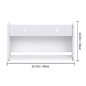 DOITOOL Wall Shoe Rack Mounted Wall Mount Slipper Rack White Hanging Shoe Storage Rack Non- punching Shoe Stand Door Shoe Hangers Bathroom Shoe Holder Wall Mounted Shoe Storage