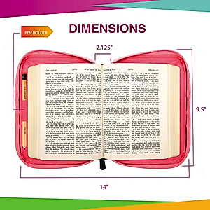 Children's Bible Cover - Pink - Medium Size