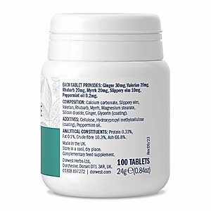 Dorwest Herbs Digestive Supplement Tablets for Dogs and Cats 100 Tablets