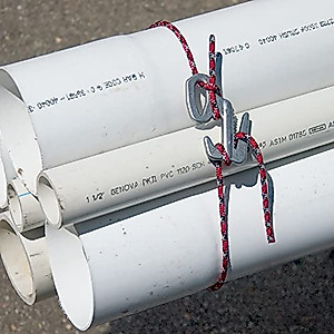 Rope Tightener, 3-1/2 in., Aluminum, Silver