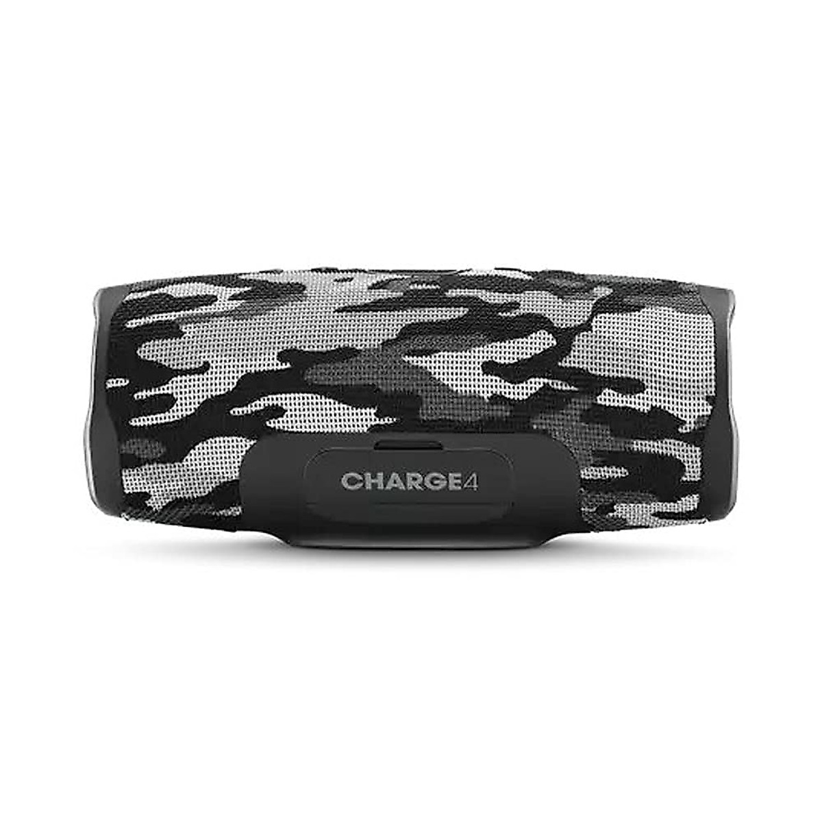 JBL Charge 4 Black/White Camouflage Bluetooth Speaker with JBL Authentic Carrying Case