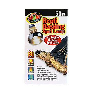 Zoo Med Repti Basking Lamp 50 Watt for Reptiles