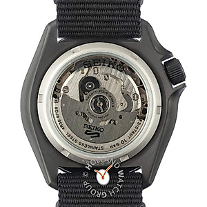 Seiko Analog SRPD55K3, Black/White, Strip