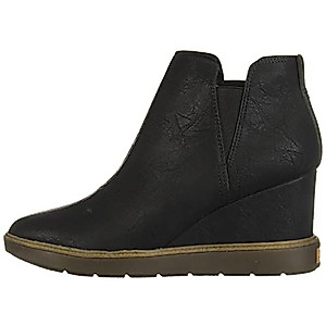 Dr. Scholl's Shoes Women's Johnnie Sneaker, Black, 6.5