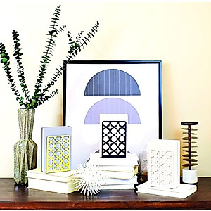 CNK Book Ends Bookends for Decorative Books Holder Bookend Shelves End Hold Heavy Duty Holders Stoppers Metal Stopper Cute Boho Bookshelf Holds Cookbook Office Home Set of 2 Bookends Pair Gold