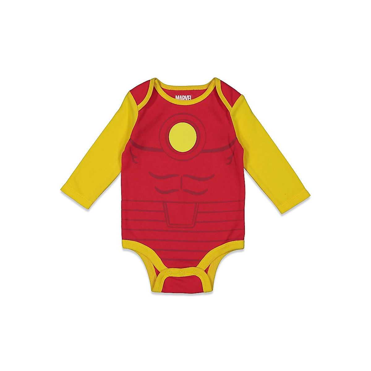 Marvel Baby Boys 5 Pack Bodysuits Hulk Spiderman Iron Man Captain America 3-6 Months
