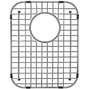 Serene Valley Sink Protector and Kitchen Sink Bottom Grid NDG1317, 304 Premium Stainless Steel, dim 11 7/8" x 15 3/8"