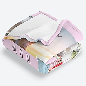 Zivodoon Mothers Day Blanket Gifts, Personalized Mothers Day Best Gifts, Birthday Gifts for Women, Mothers Day Best Gifts from Daughter, Mothers Day Personalized Gifts for Mom, Custom Blanket