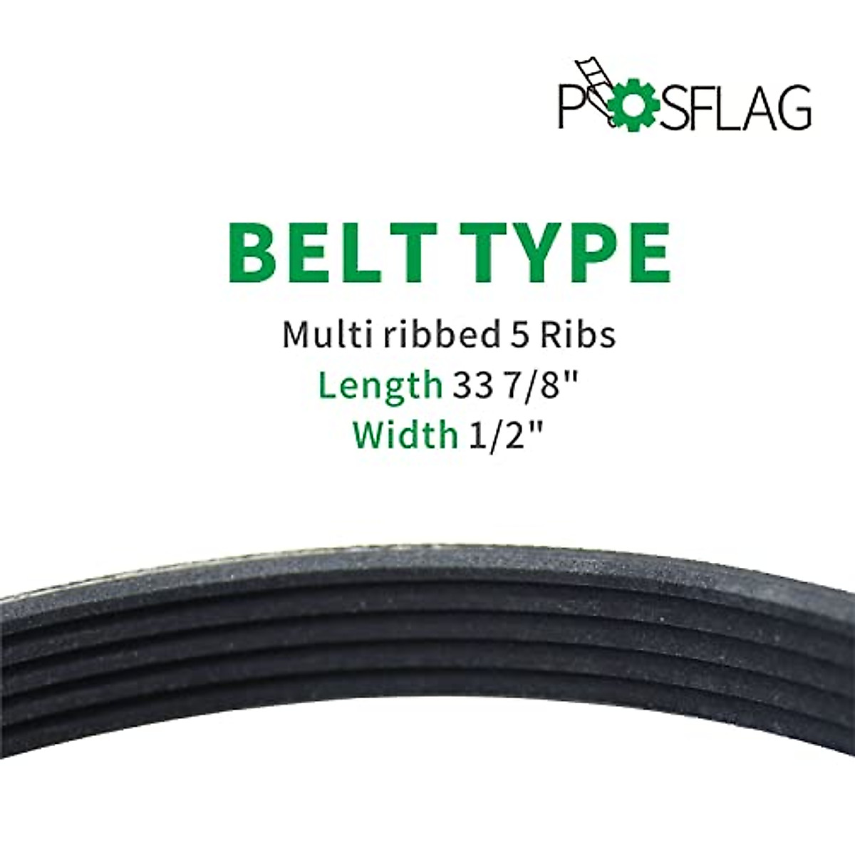 POSFLAG 99-9313 Snow Blower Paddles with 95-6151 Drive Belt Replaces 125-1128 55-9250 55-9251 88-0771 for Toro CCR 2400, CCR 2450, CCR 2450 GTS, CCR 3000, CCR 3600, CCR 3650, CCR 3650 GTS Snowthrowers