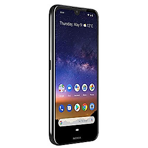 Nokia 2.2 Fully Unlocked Smartphone with 5.71" HD+ Screen, 13 MP Camera and Android 10 Ready, Black (AT&T/T-Mobile/Cricket/Tracfone/Simple Mobile)